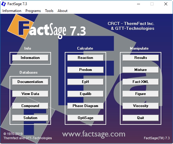 FactSage.cn - FactSage官方中文网站